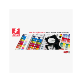 Papier Fiery / EFI Proof Paper 6200 XF Semi mat, 200g, A4, 100 feuilles ...