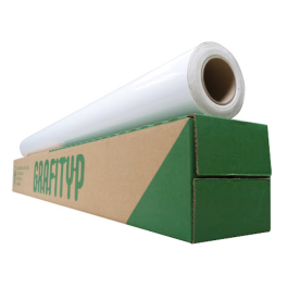 Film lamination polymere Brillant 80 µ, 1050 x 50m ( à froid)